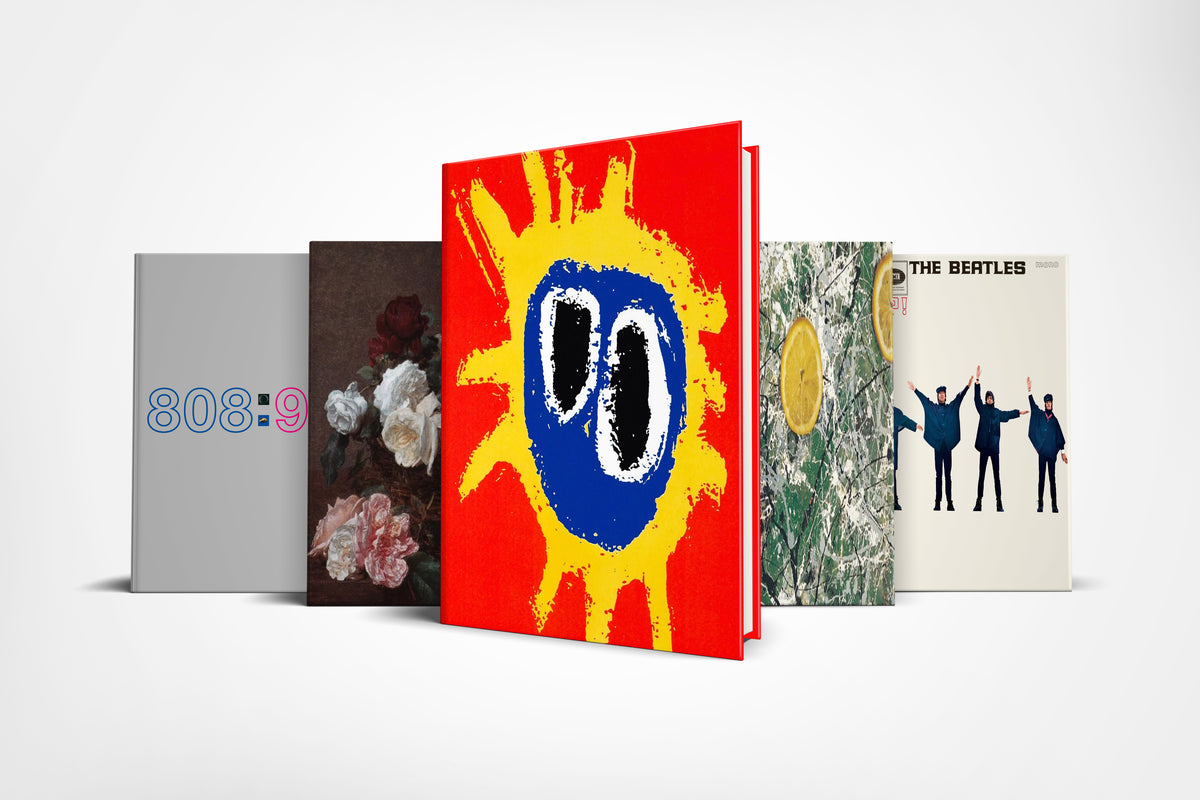 Music Album Penguin Book Spines – Retrorockstar