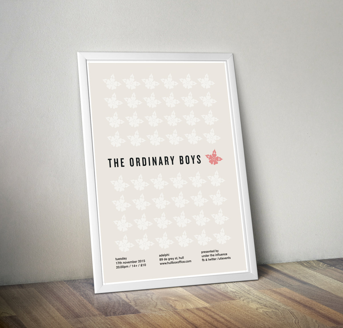 The Ordinary Boys Reworked Gig Poster – Retrorockstar